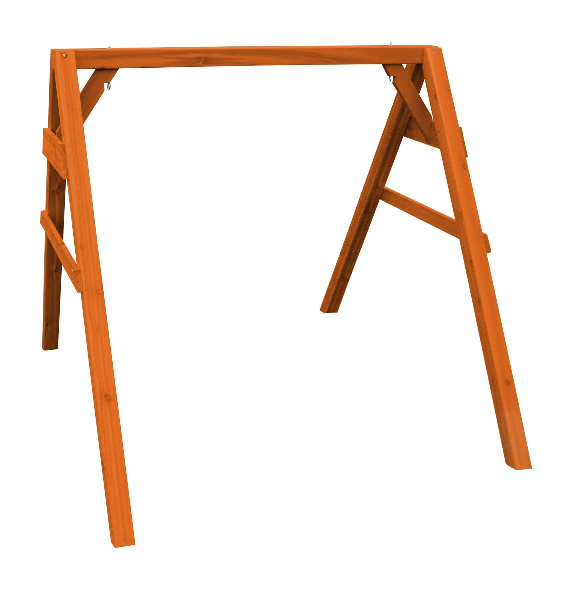 Western Red Cedar 4 X 4 A-Frame Swing Stand – Magnolia Porch Swings