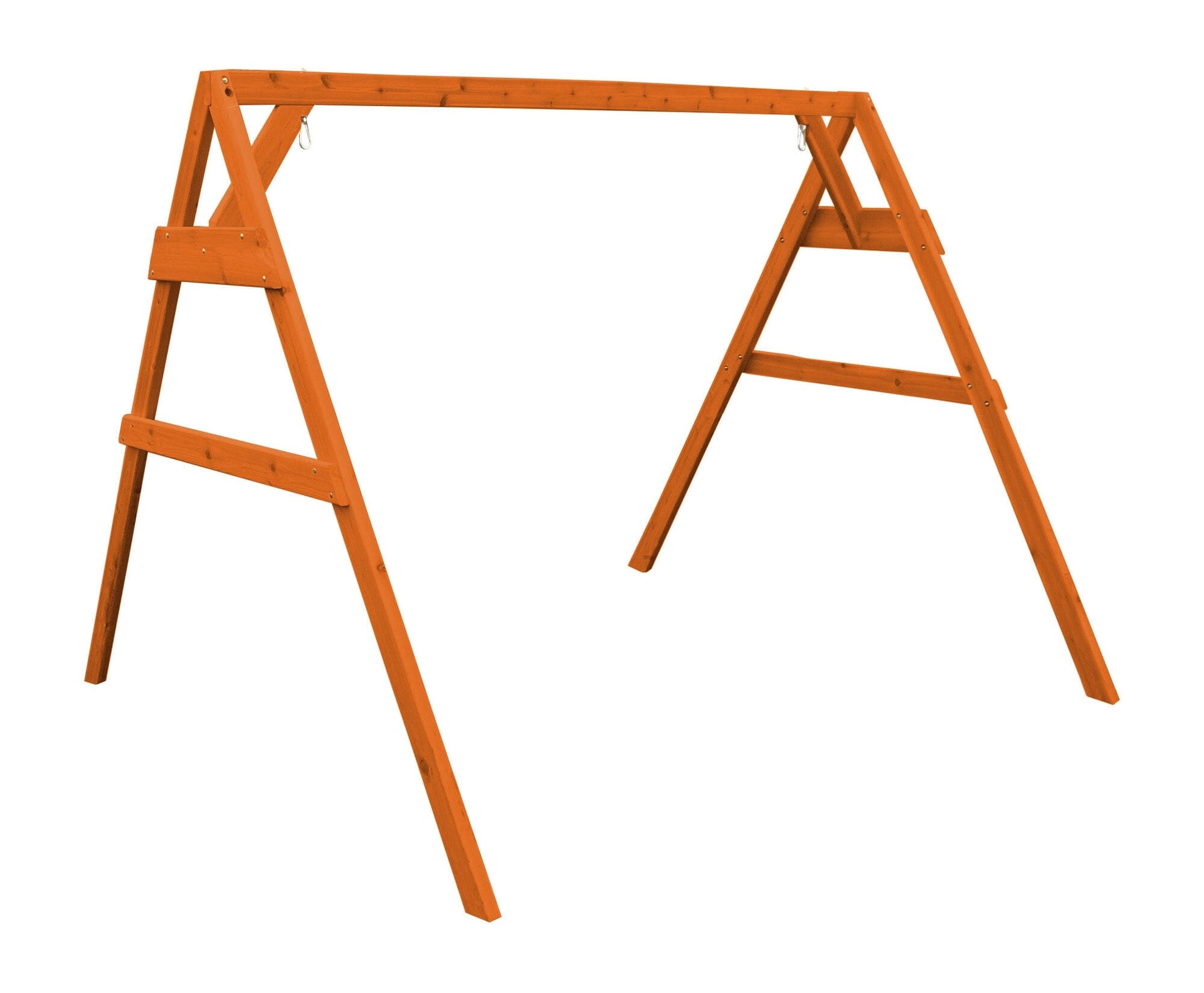 Western Red Cedar 2 X 4 A-Frame Swing Stand – Magnolia Porch Swings