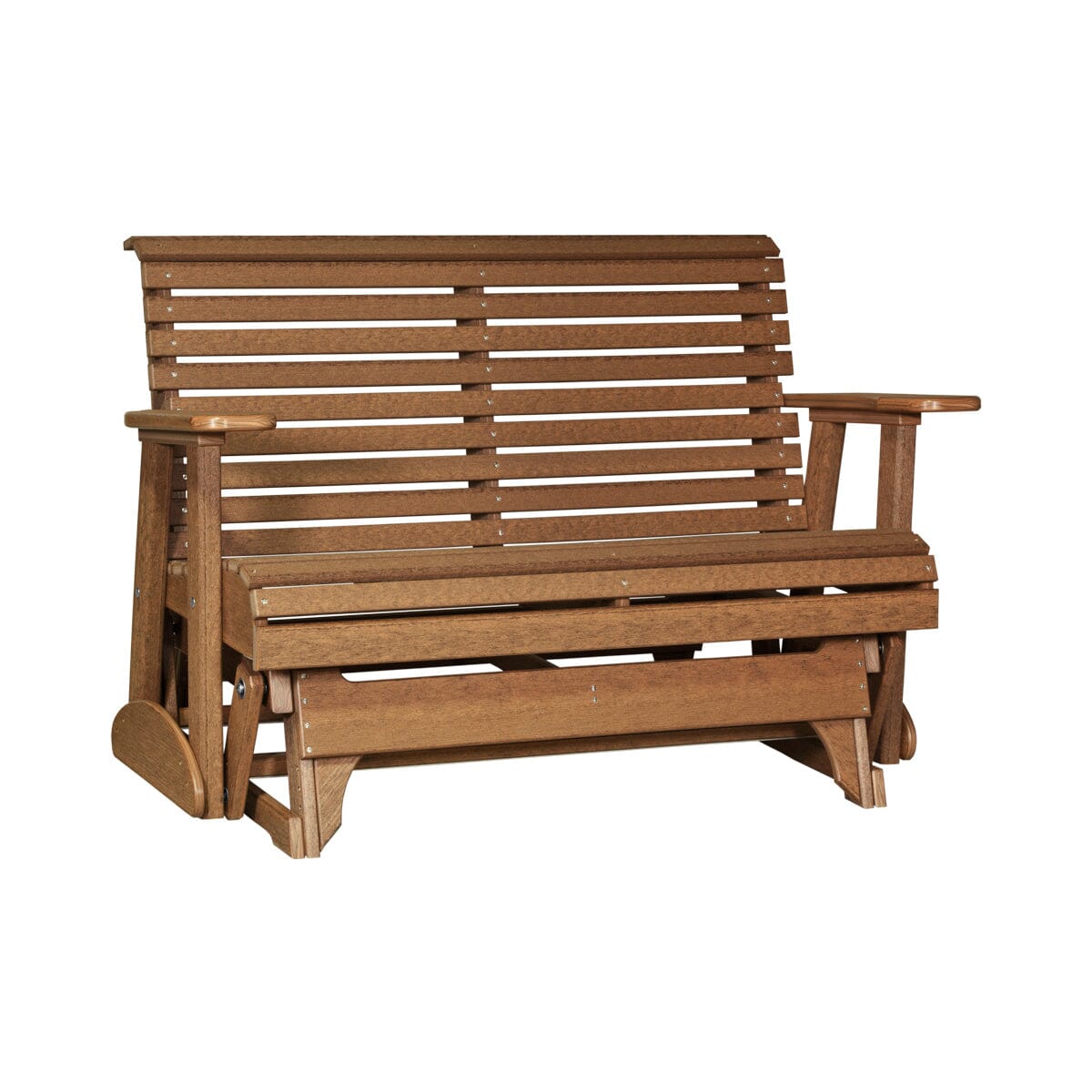 LuxCraft Poly 4' Plain Glider – Magnolia Porch Swings