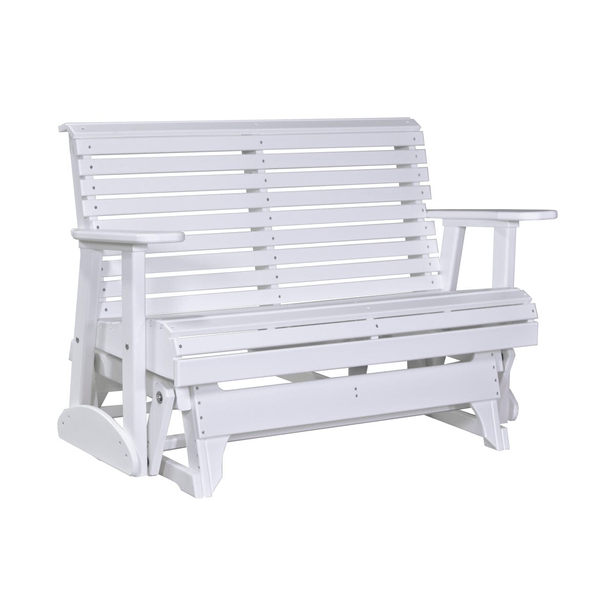 LuxCraft Poly 4' Plain Glider – Magnolia Porch Swings