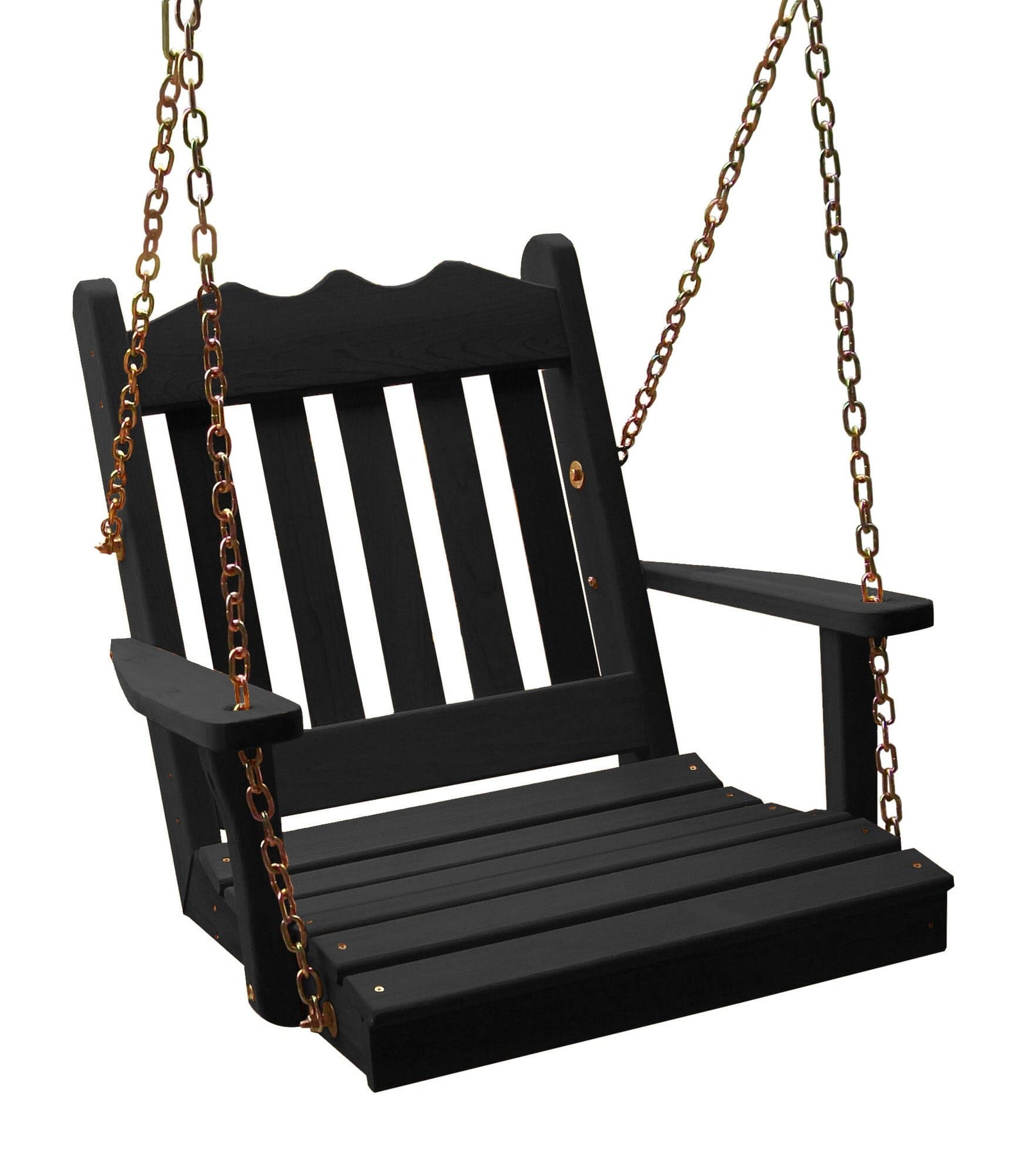 Royal English Cedar 2 Foot Chair Swing – Magnolia Porch Swings