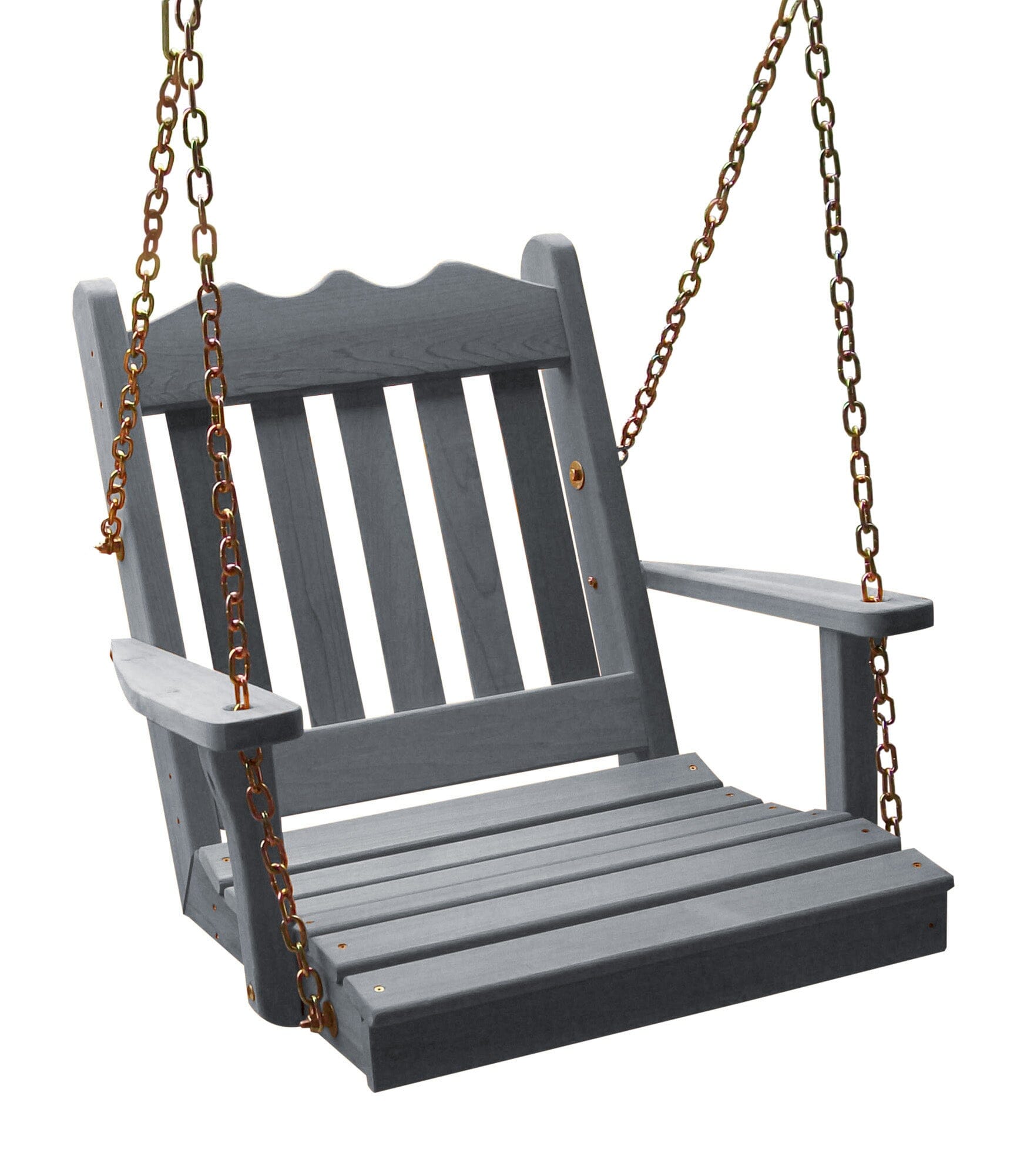 Royal English Cedar 2 Foot Chair Swing – Magnolia Porch Swings